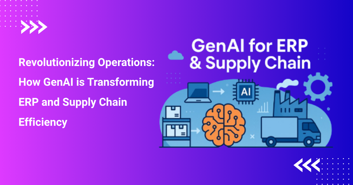 Generative AI for ERP and Supply Chain – The Future of Business Operations – Arab Solutions ...